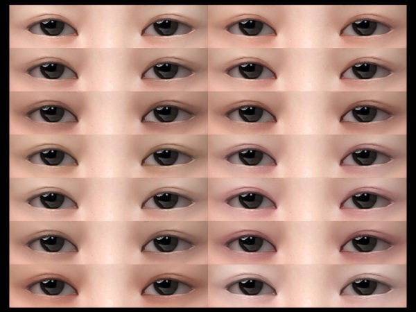 Lenses 023 & Eyelids 05 – LutessaSims