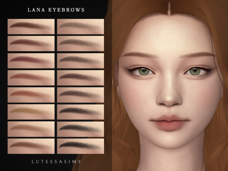 Lana Eyebrows – LutessaSims